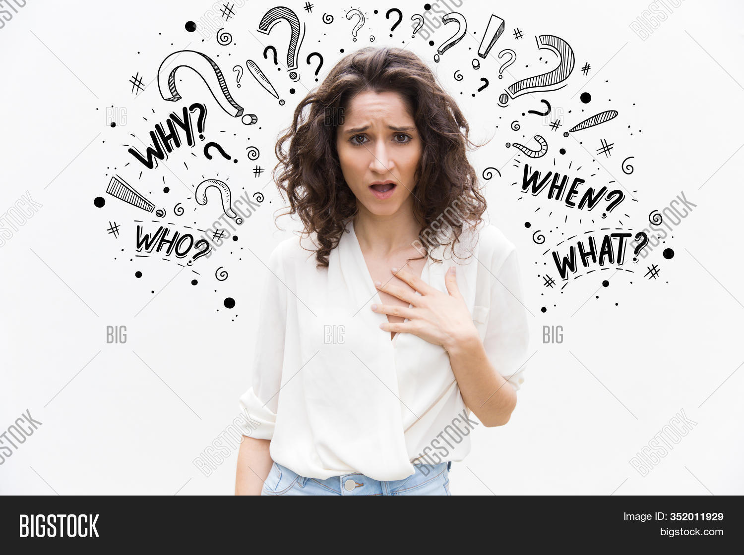 Unpleasantly Surprised Image & Photo (Free Trial) | Bigstock