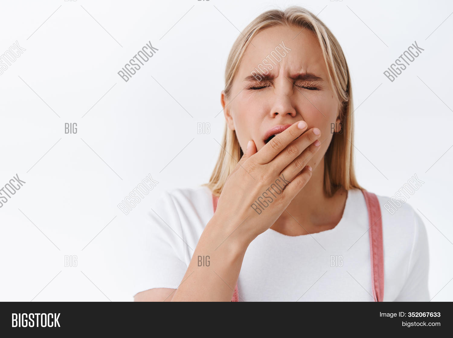 Close- Tired Yawning Image & Photo (Free Trial) | Bigstock