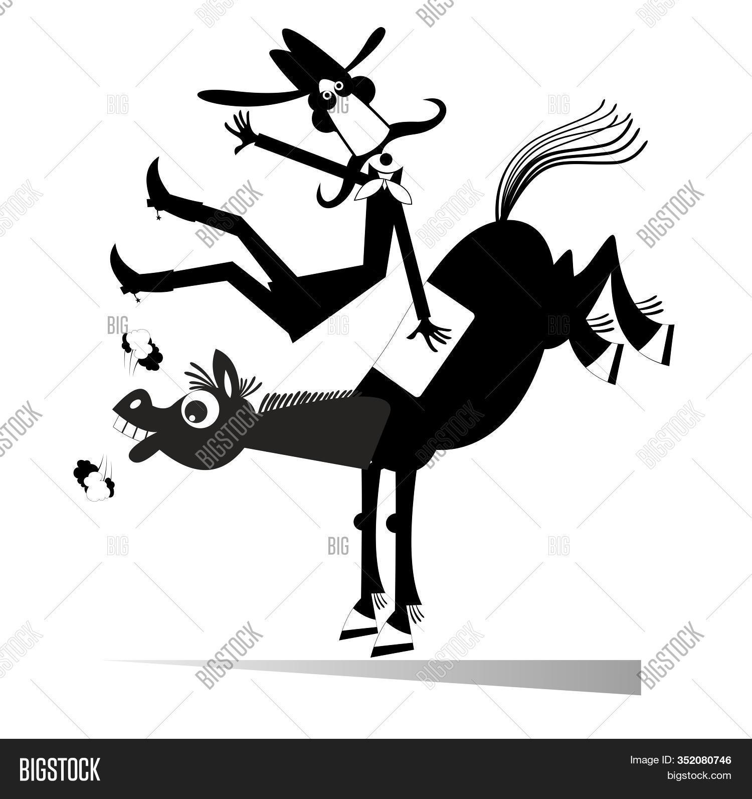 Cartoon Rider Falls Image & Photo (Free Trial) | Bigstock