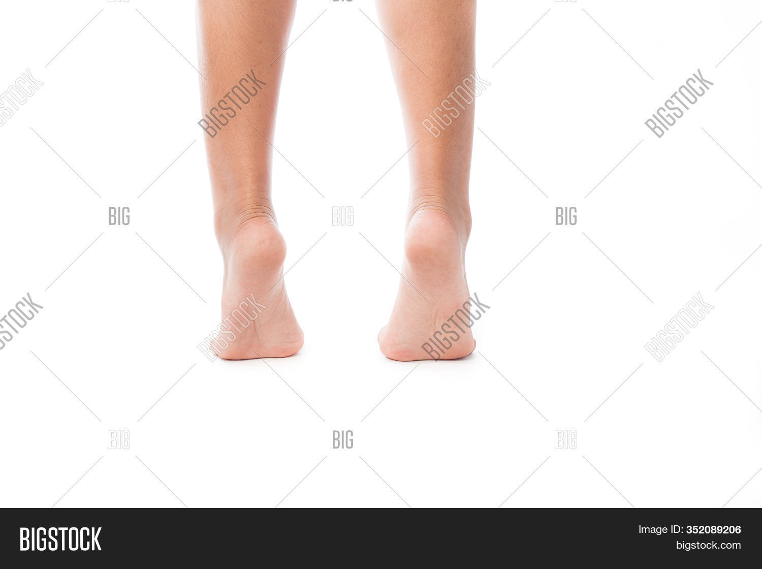 Girl Walking On Tiptoe Image & Photo (Free Trial) | Bigstock