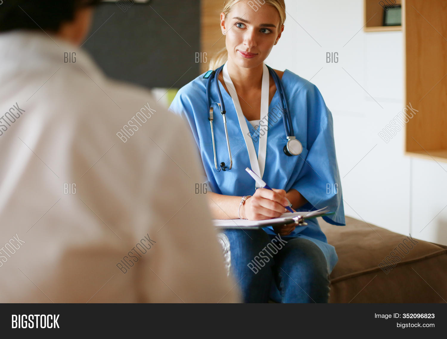 Female Patient Doctor Image & Photo (Free Trial) | Bigstock
