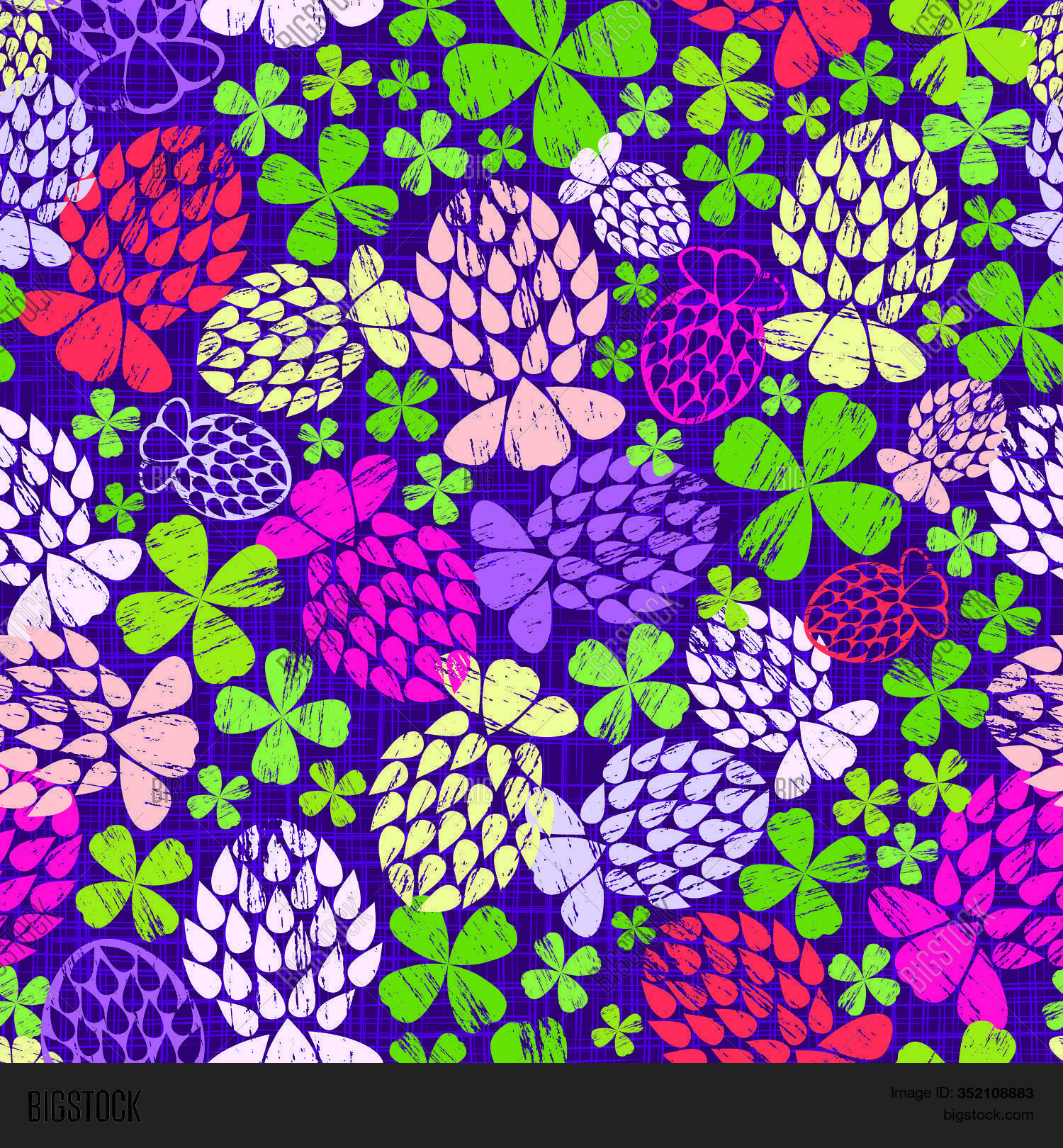 Stylized Clover Vector & Photo (Free Trial) | Bigstock