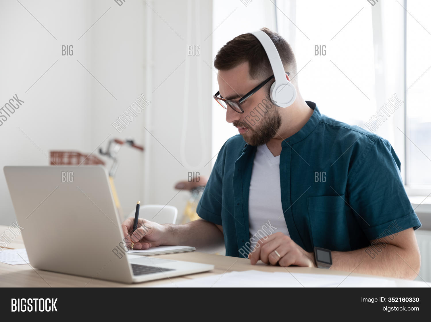 Focused Young Man Image & Photo (Free Trial) | Bigstock