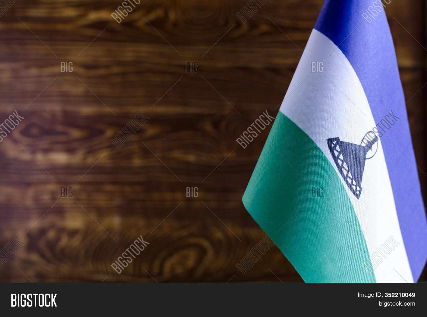 Fragment Flag Lesotho Image & Photo (Free Trial) | Bigstock