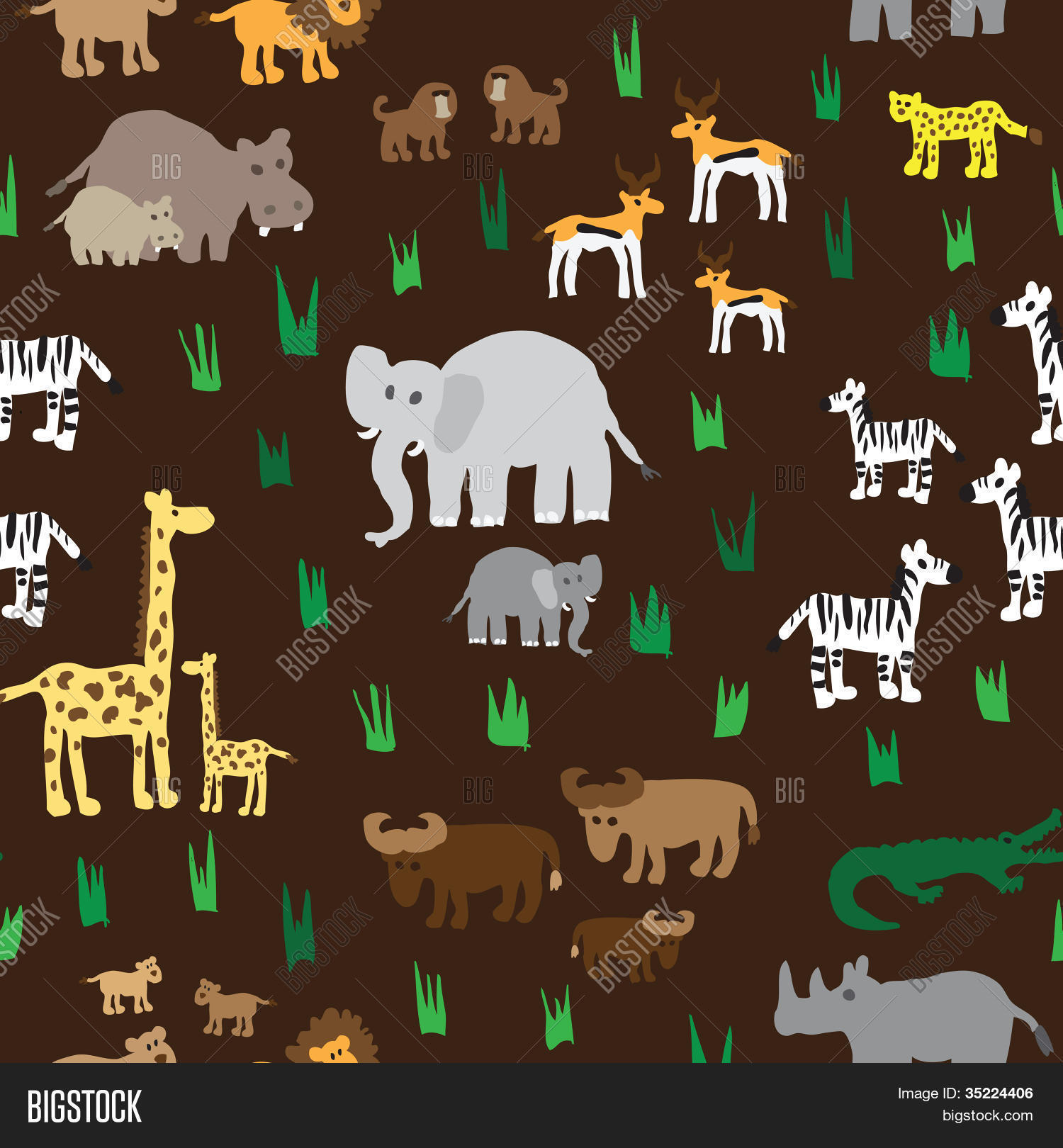 Seamless Retro Vector & Photo (Free Trial) | Bigstock