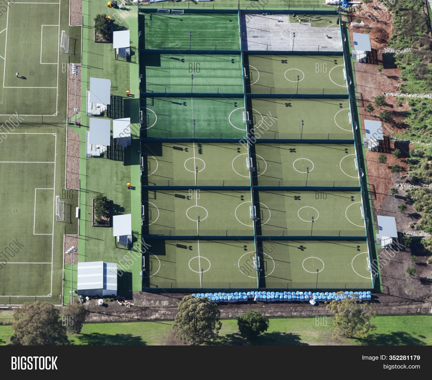 Aerial View Football Image & Photo (Free Trial) | Bigstock