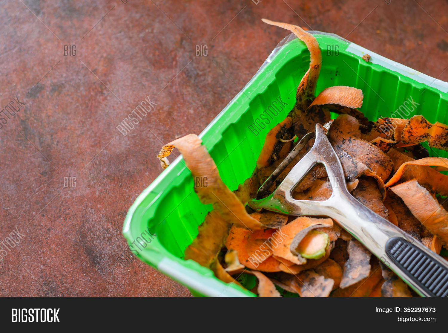 Food Waste Container Image & Photo (Free Trial) | Bigstock