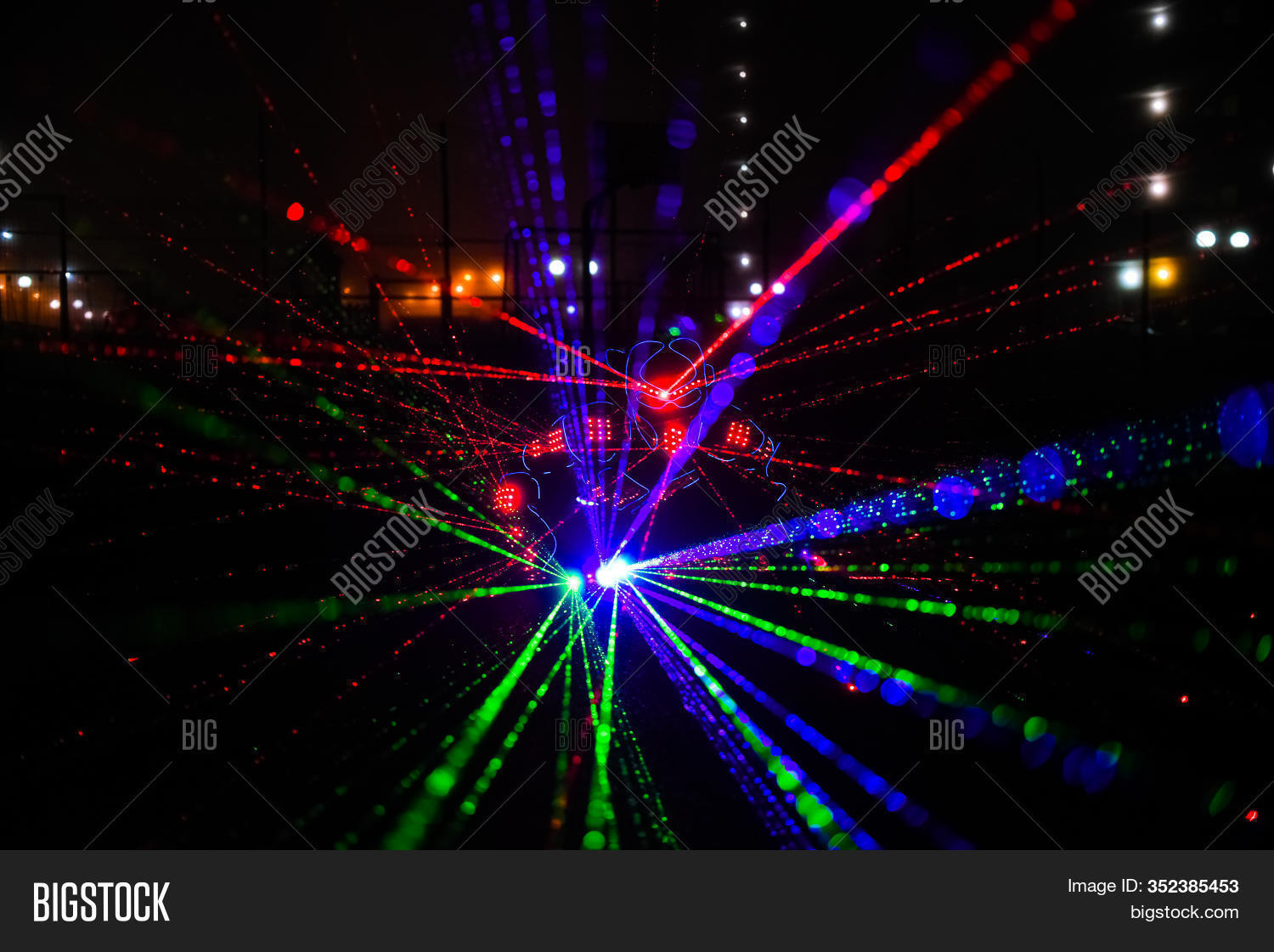 Multi-colored Laser Image & Photo (Free Trial) | Bigstock