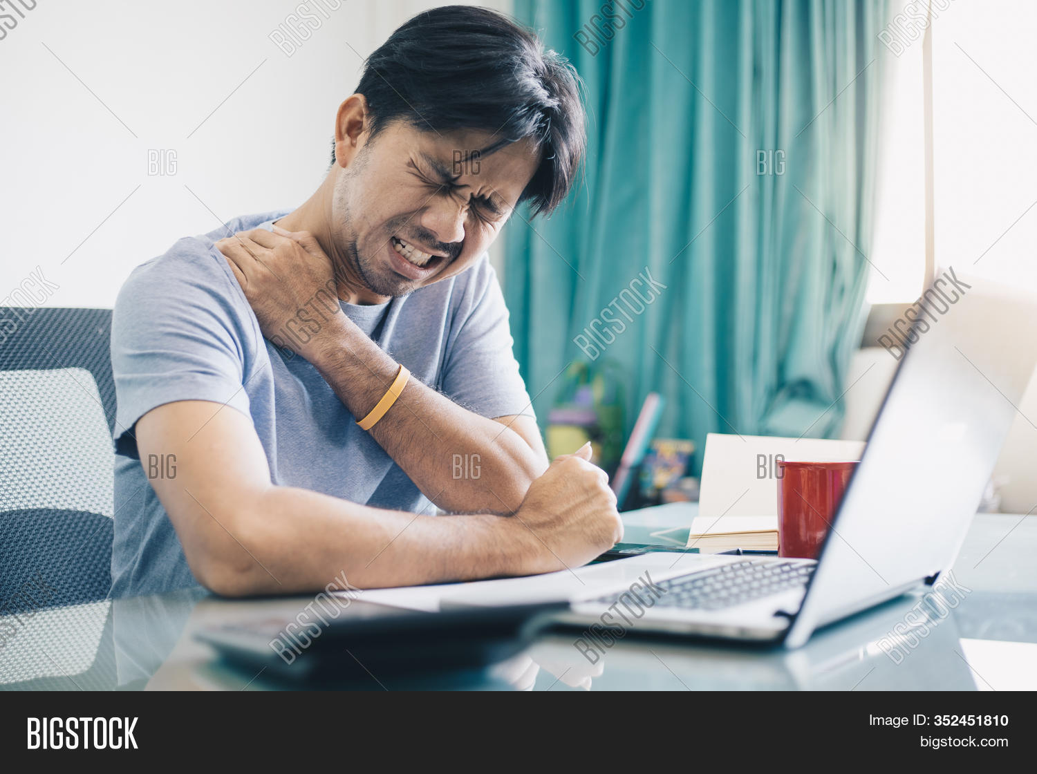 Office Syndrome ,young Image & Photo (Free Trial) | Bigstock