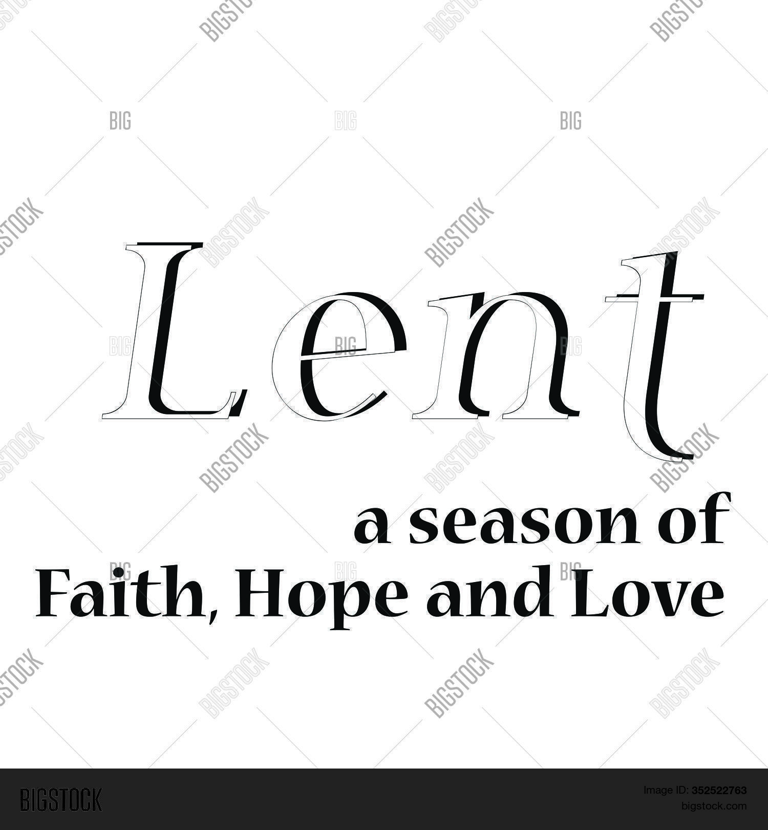 Lent Season Faith, Vector & Photo (Free Trial) | Bigstock