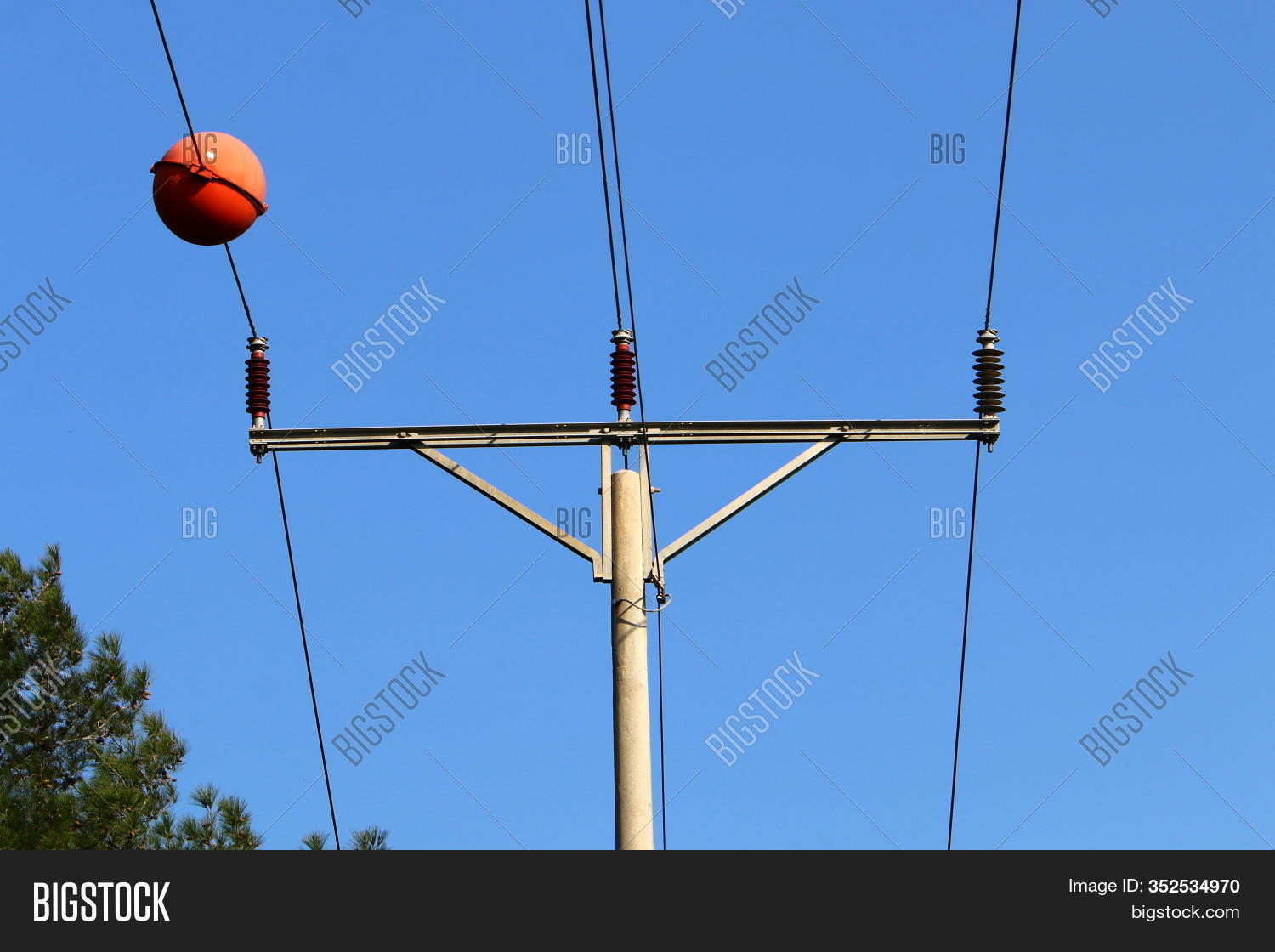 Metal Electric Pole Image & Photo (Free Trial) | Bigstock