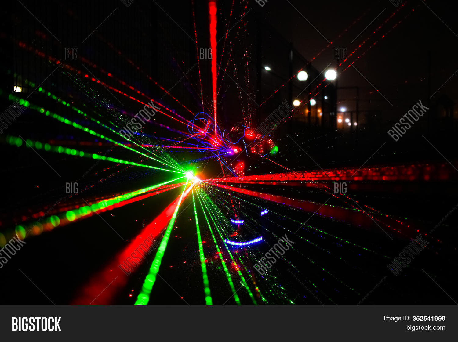 Multi-colored Laser Image & Photo (Free Trial) | Bigstock