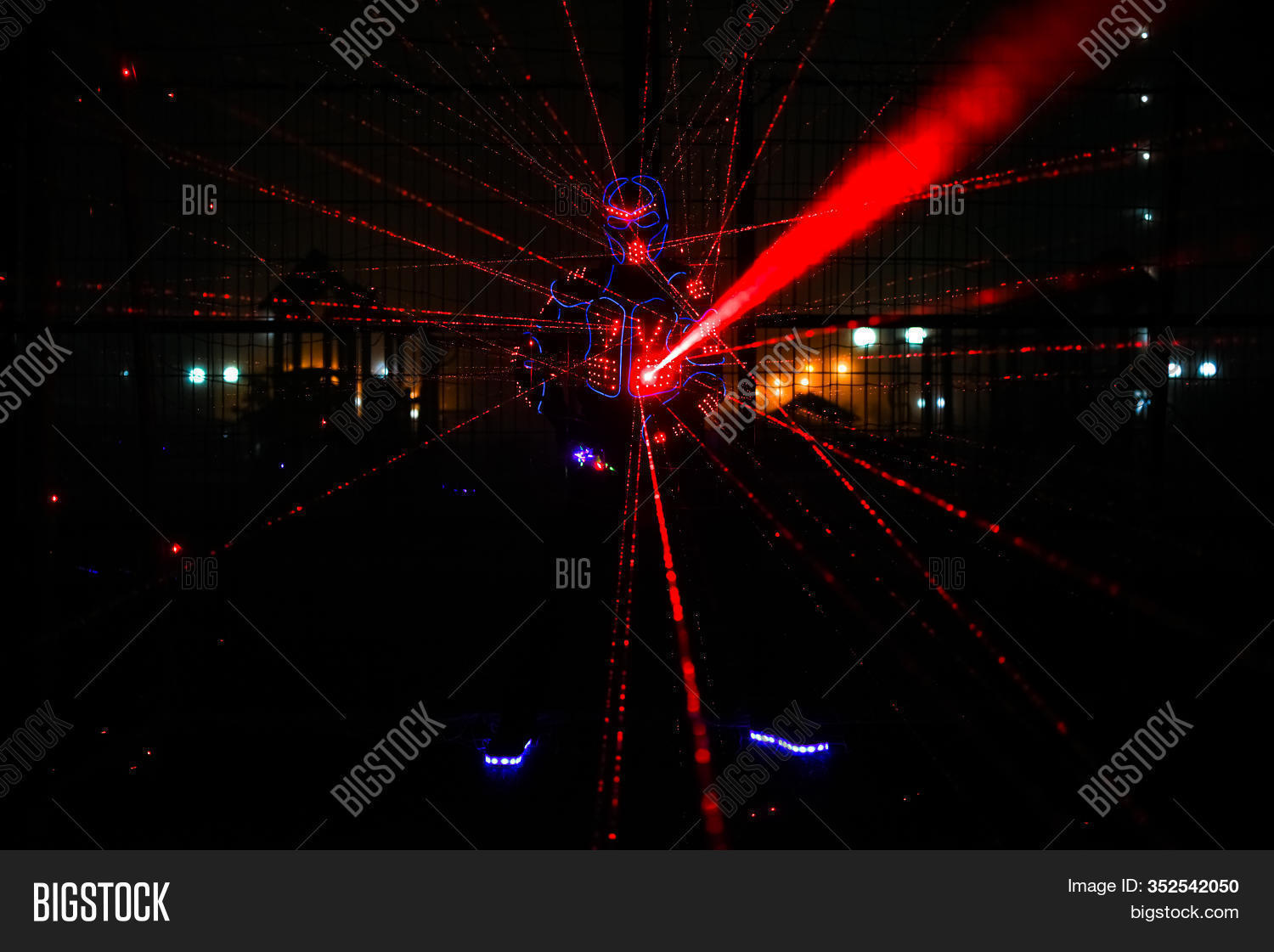Multi-colored Laser Image & Photo (Free Trial) | Bigstock