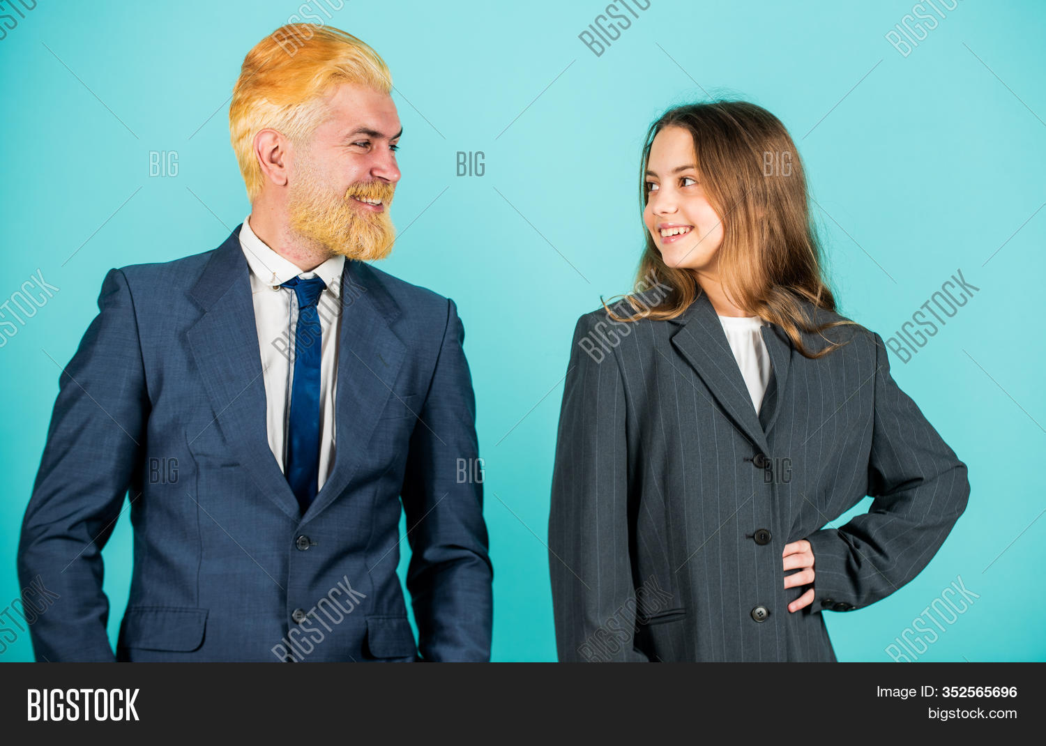 Man Little Girl Image & Photo (Free Trial) | Bigstock