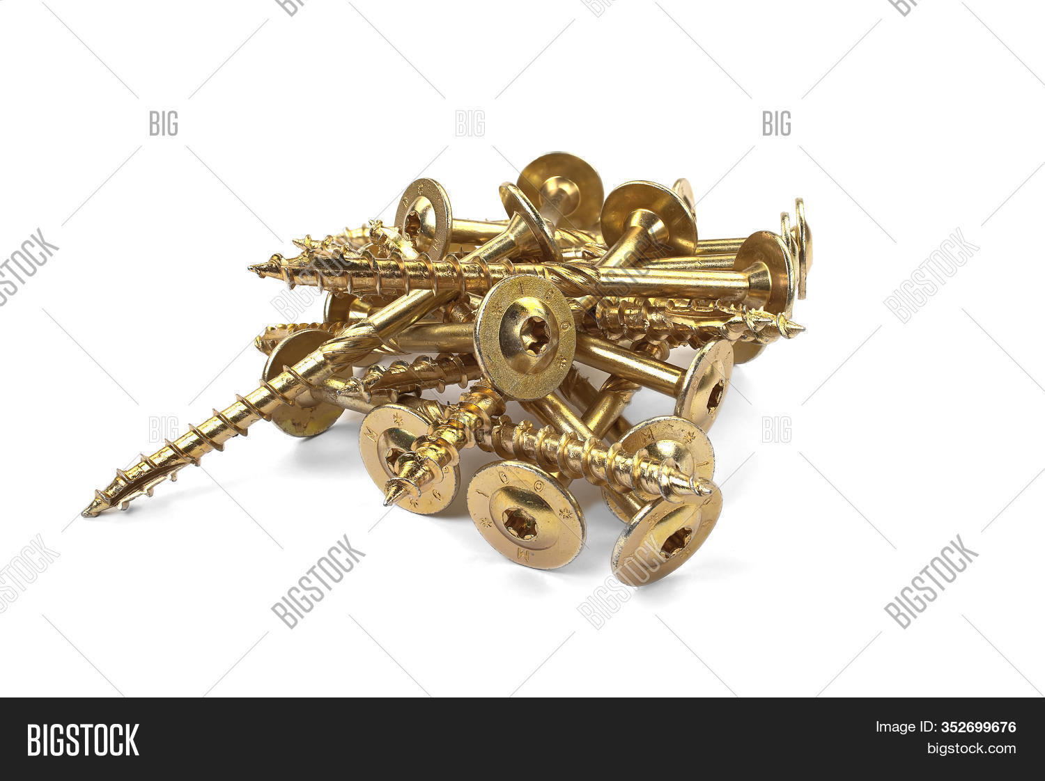Gold Torx Screw Image & Photo (Free Trial) | Bigstock