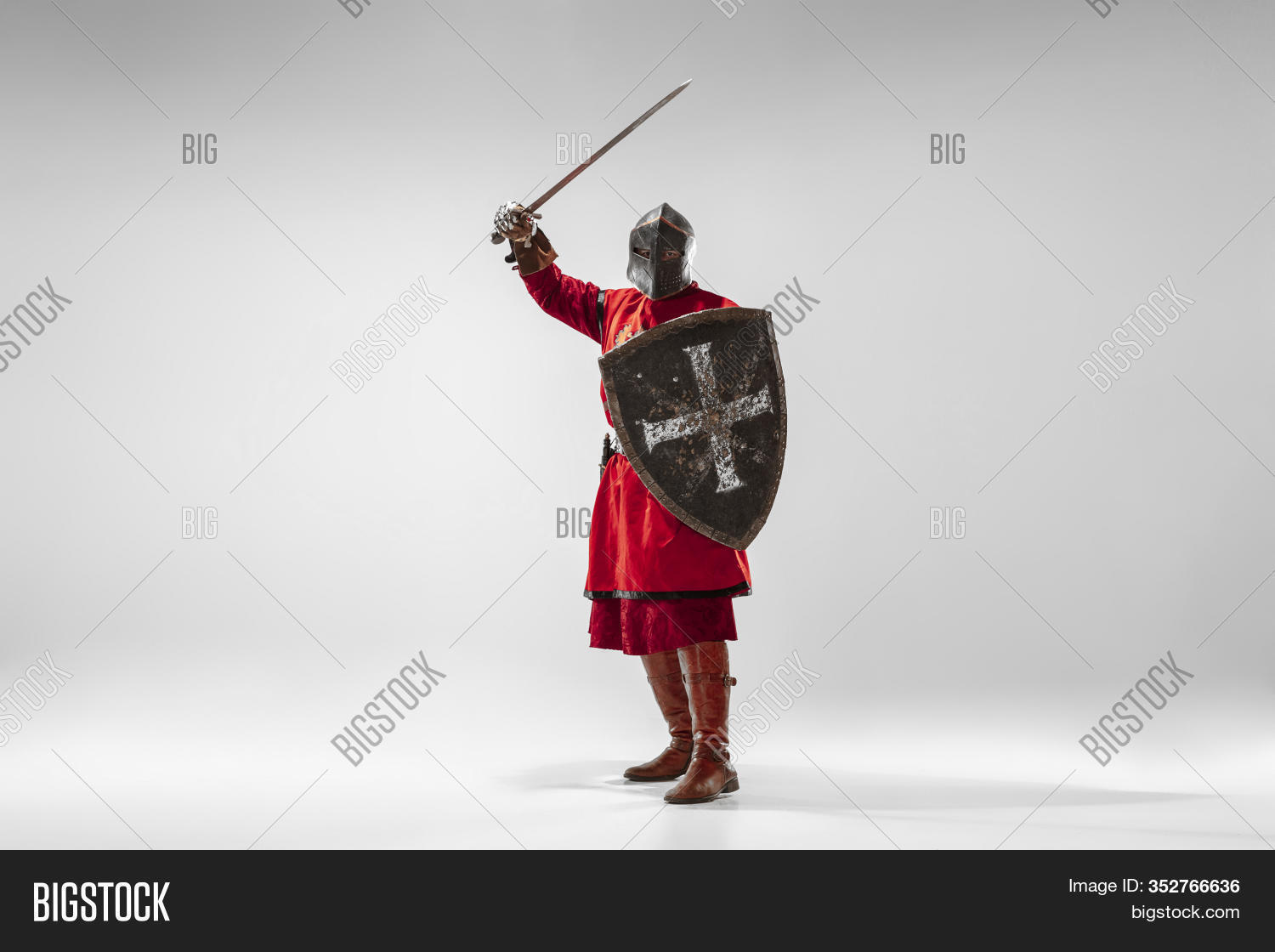 Brave Armored Knight Image & Photo (Free Trial) | Bigstock
