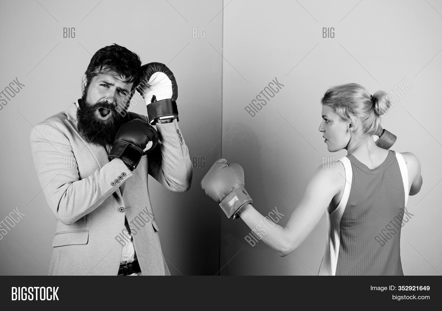 Couple Love Fighting. Image & Photo (Free Trial) | Bigstock