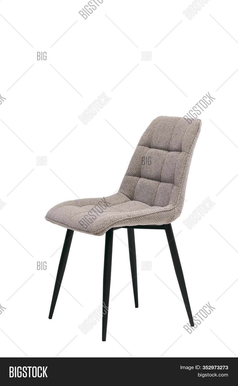 Gray Textile Chair Image & Photo (Free Trial) | Bigstock
