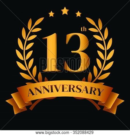 13th Golden Vector & Photo (Free Trial) | Bigstock