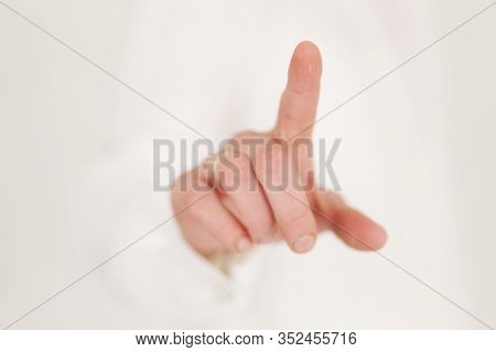 Index Finger Right Image & Photo (Free Trial) | Bigstock