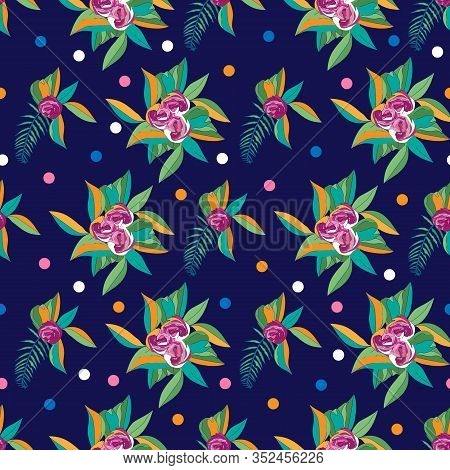 Repeat Flower Patterns Images, Illustrations & Vectors (Free) - Bigstock