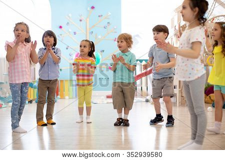 Preschool Kids Group Image & Photo (Free Trial) | Bigstock