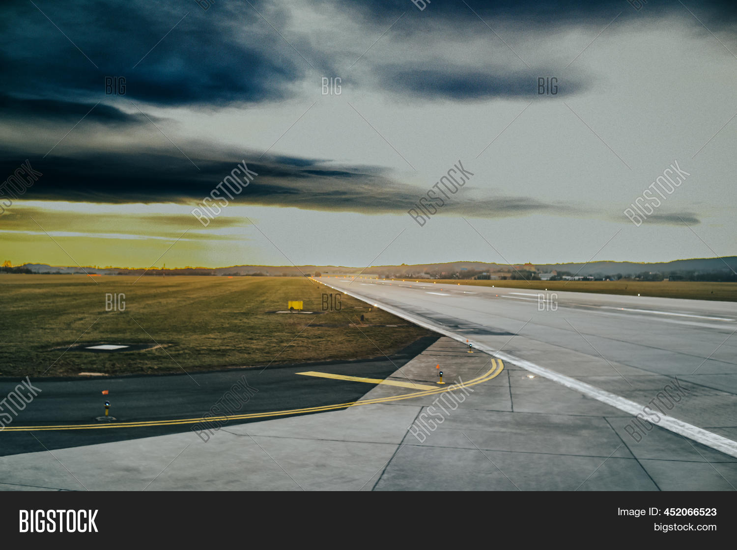 Runway Covered Image & Photo (Free Trial) | Bigstock
