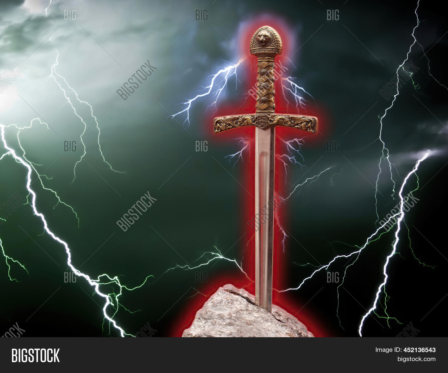 Excalibur, Mythical Image & Photo (Free Trial) | Bigstock