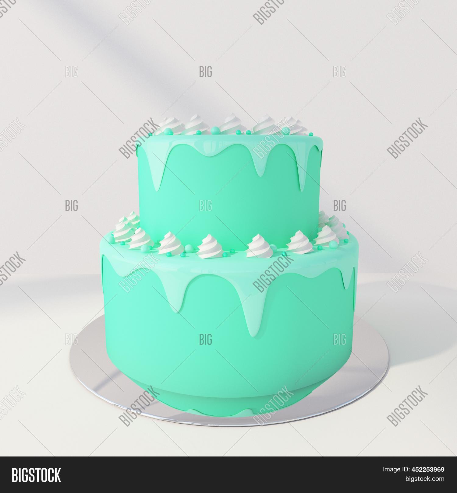 Cake 3d Illustration. Image & Photo (Free Trial) | Bigstock