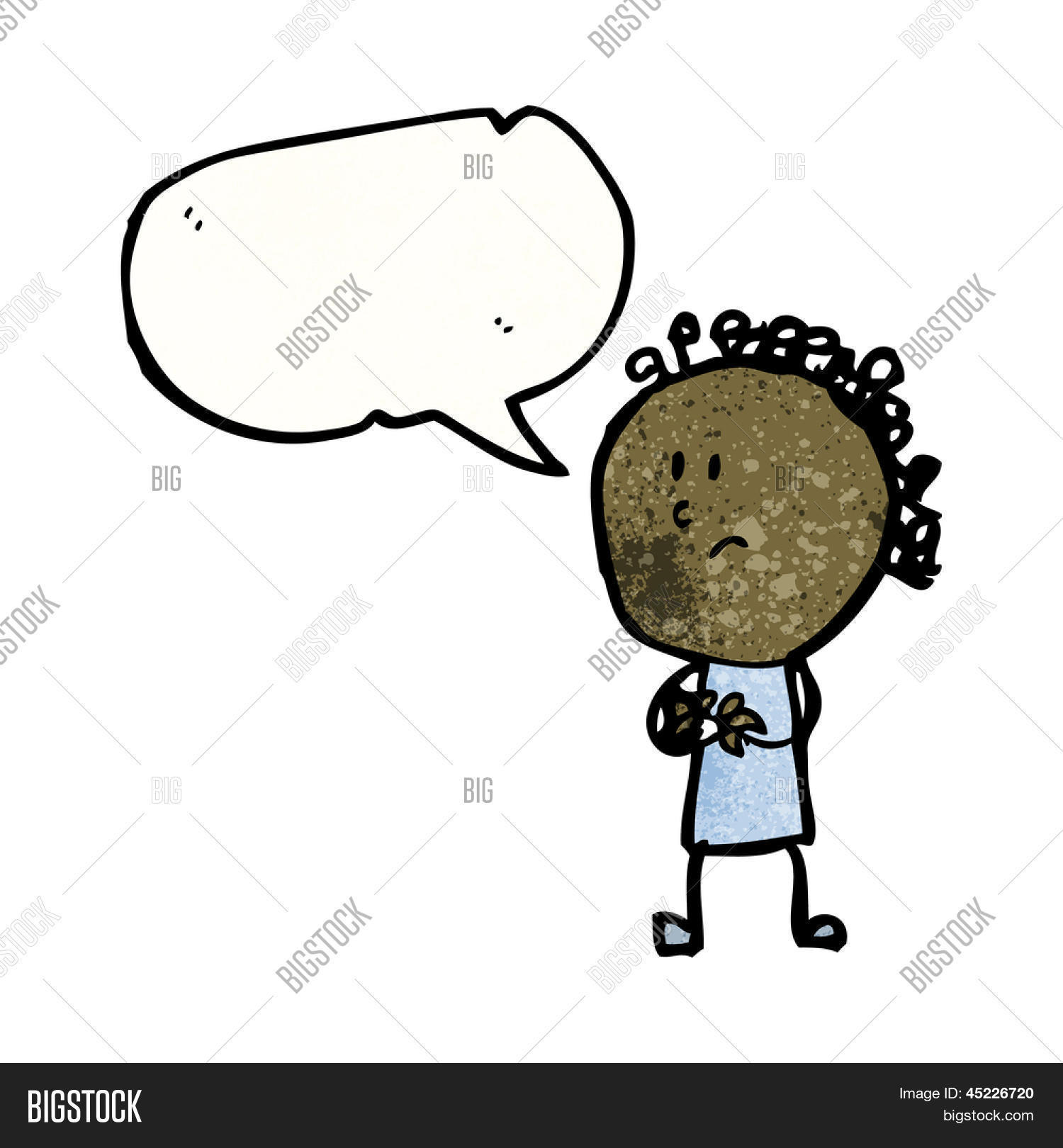 Cartoon Woman Wringing Image & Photo (Free Trial) | Bigstock