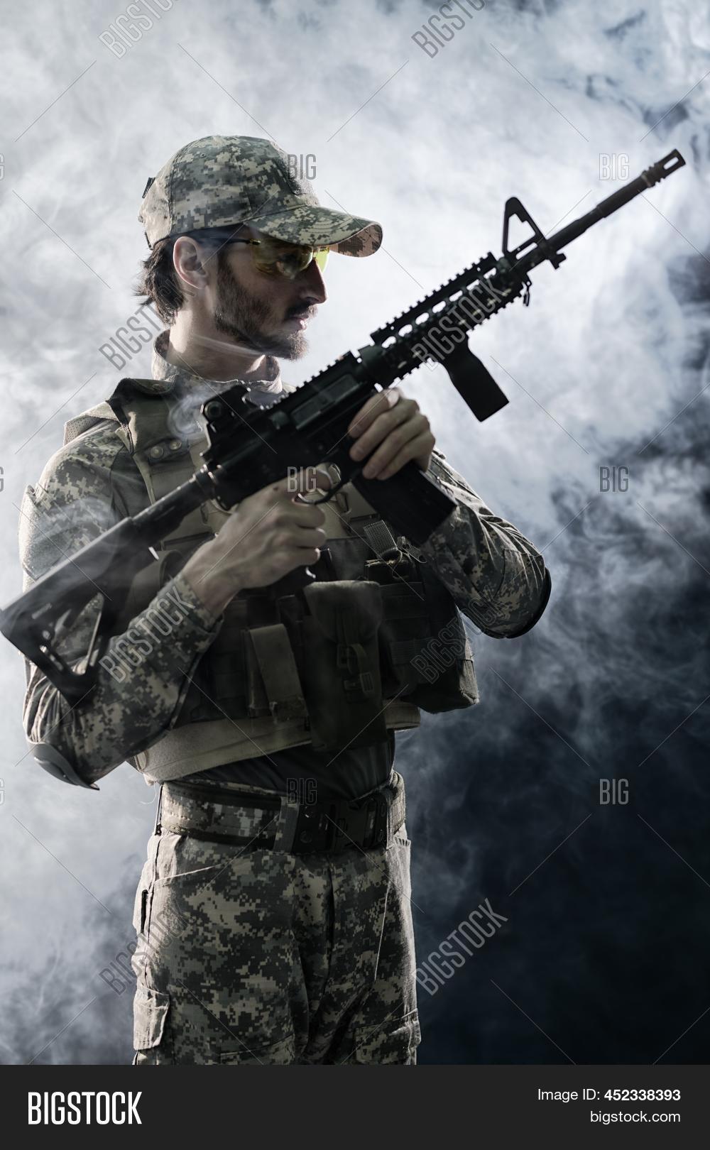 Sideview Shot Army Image & Photo (Free Trial) | Bigstock