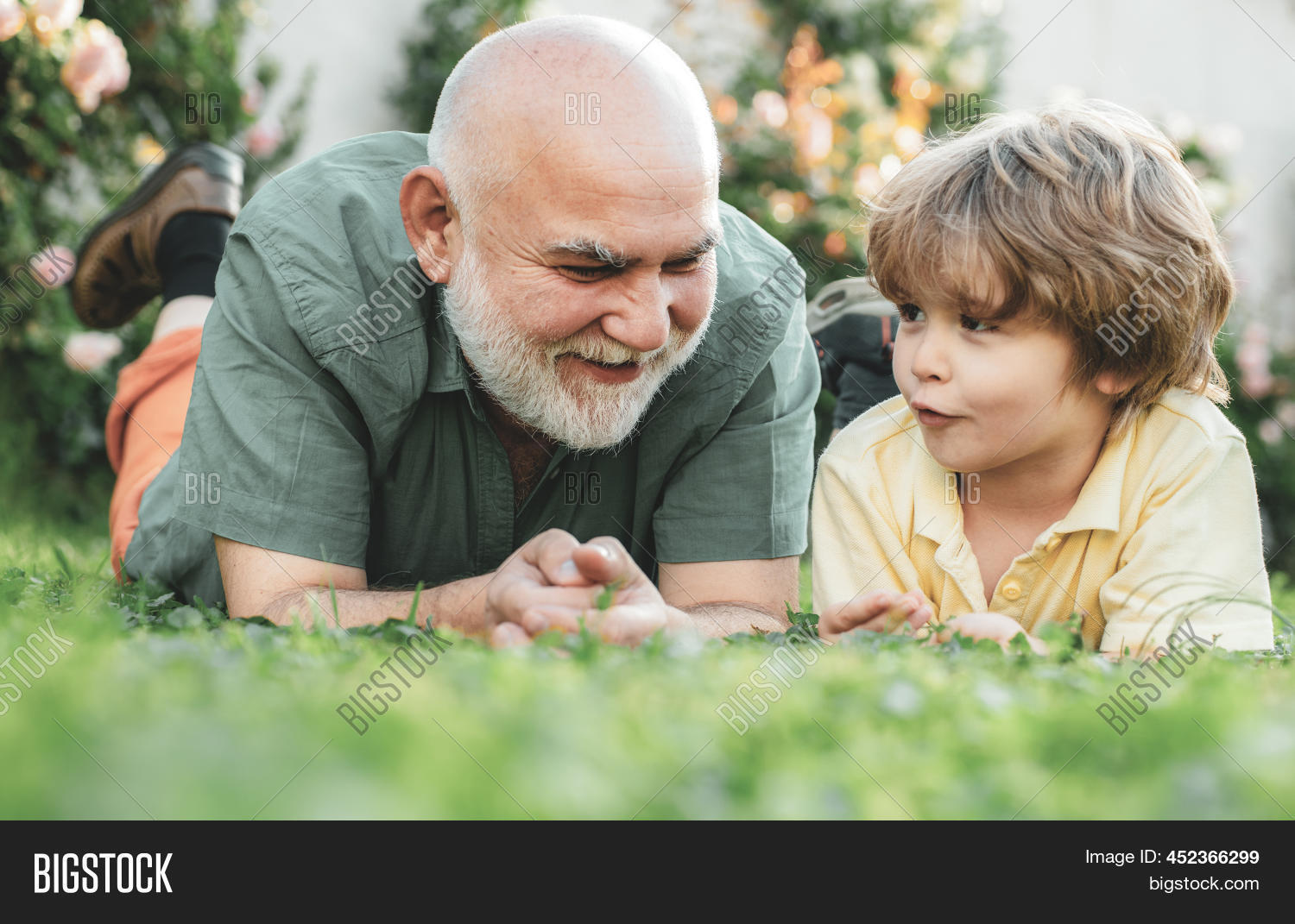 Happy Grandfather Image & Photo (Free Trial) | Bigstock