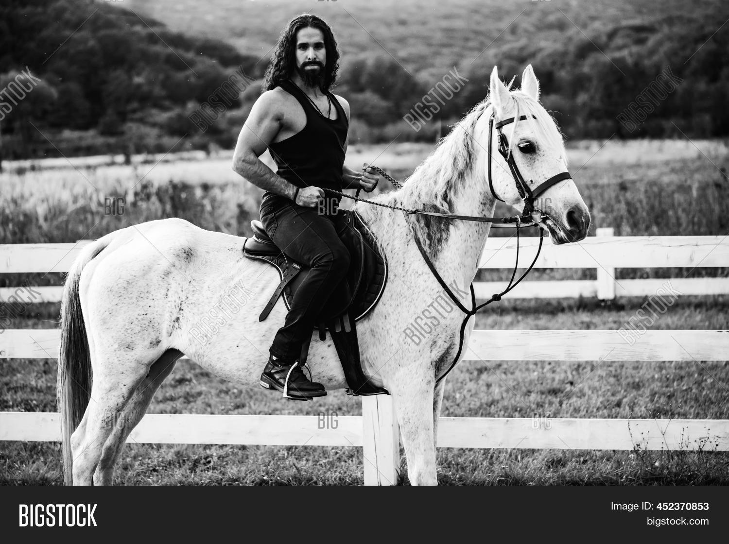 Man Riding Horse. Image & Photo (Free Trial) | Bigstock