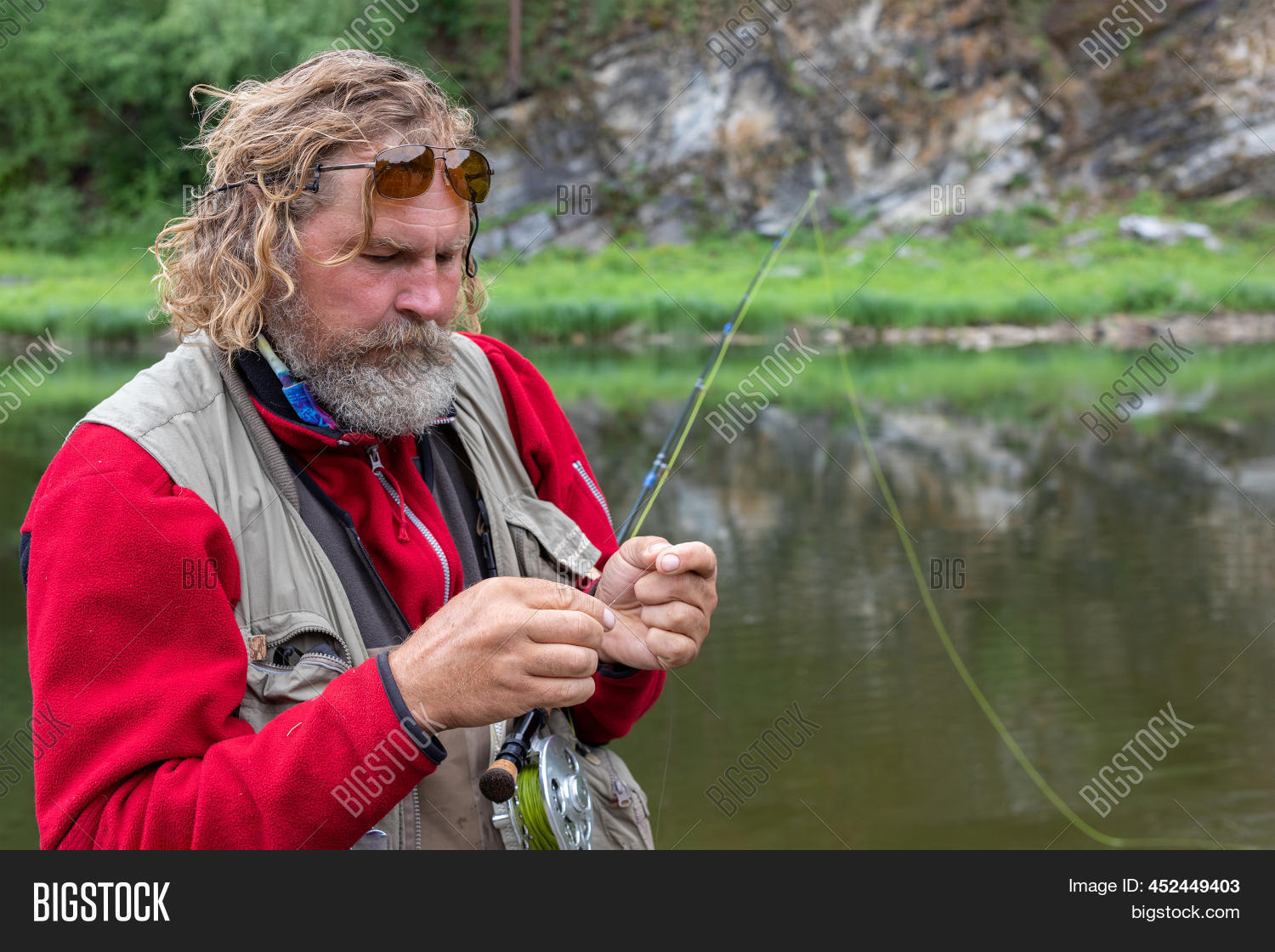Mature Fly Fishing Image & Photo (Free Trial) | Bigstock