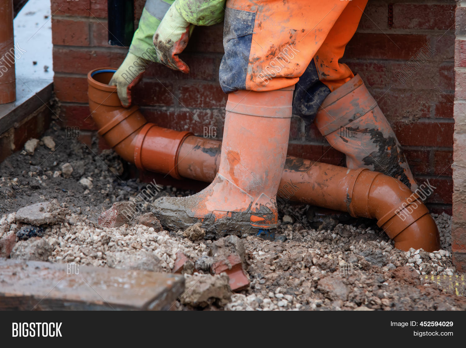 Groundworker Fitting Image & Photo (Free Trial) | Bigstock