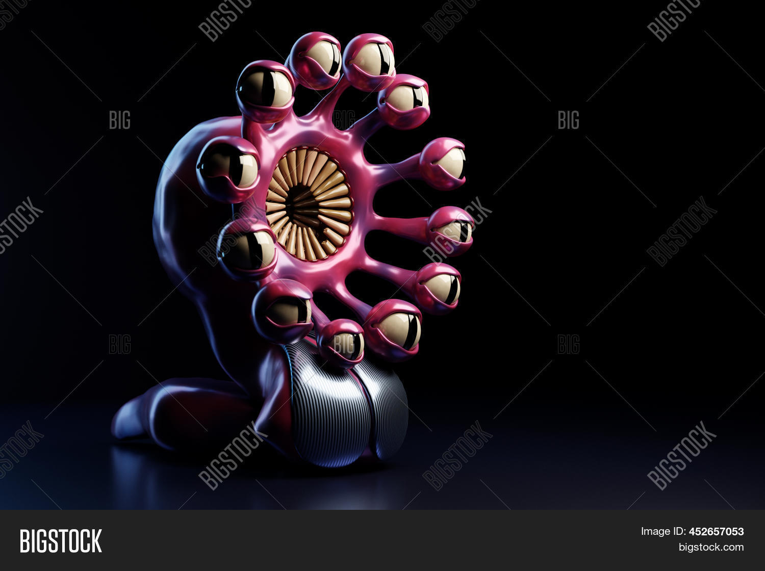 Angry Pink Cartoon Image & Photo (Free Trial) | Bigstock