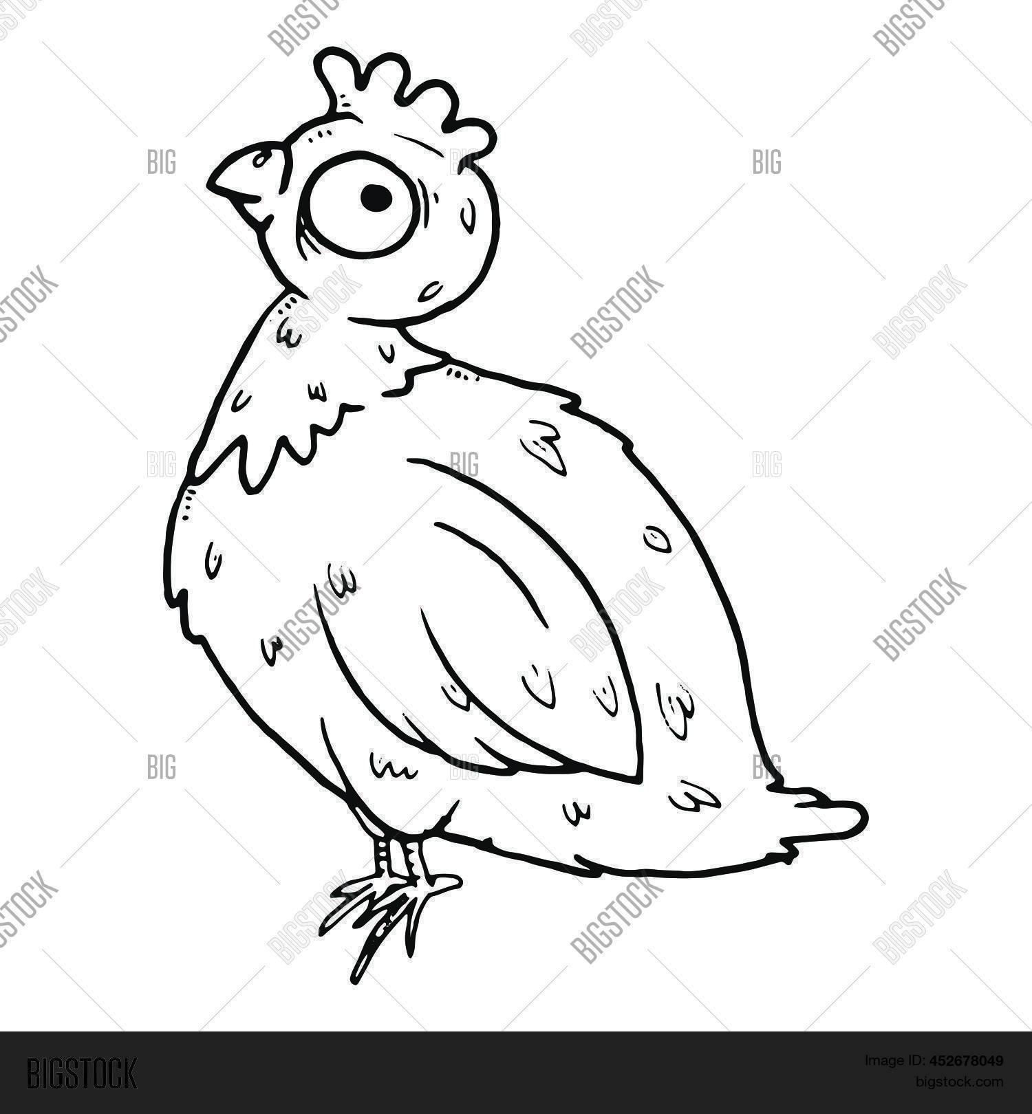 Chicken Sketch Vector & Photo (Free Trial) | Bigstock