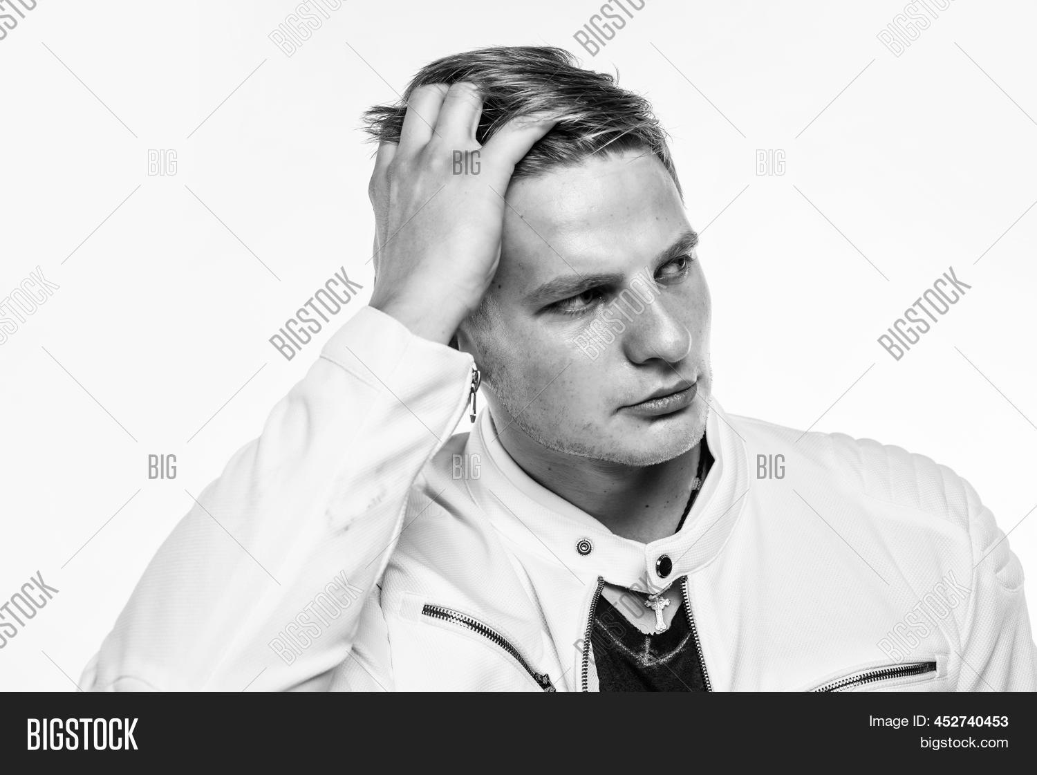Perfect Cut. Blond Man Image & Photo (Free Trial) | Bigstock