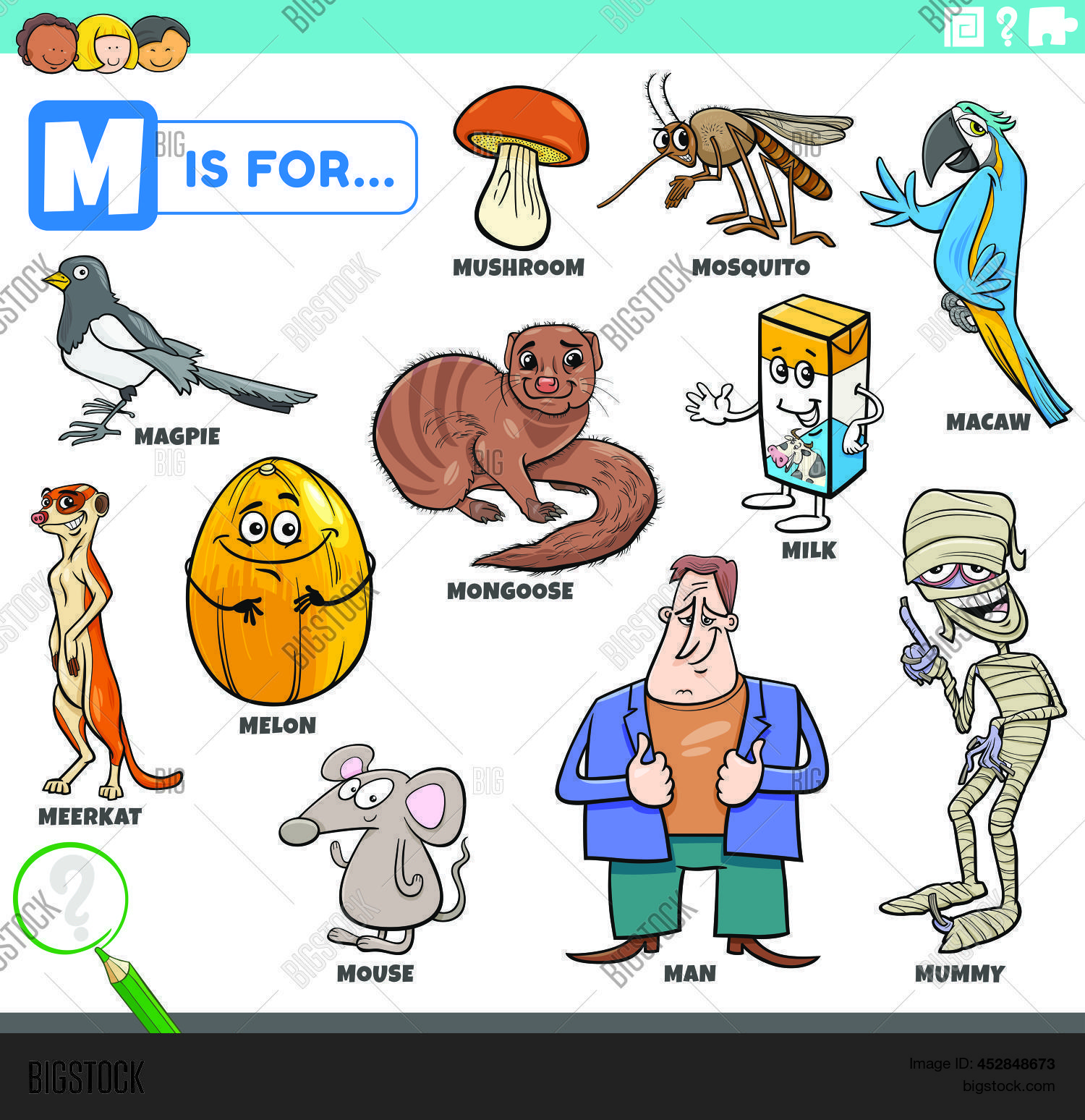 Educational Cartoon Vector & Photo (Free Trial) | Bigstock