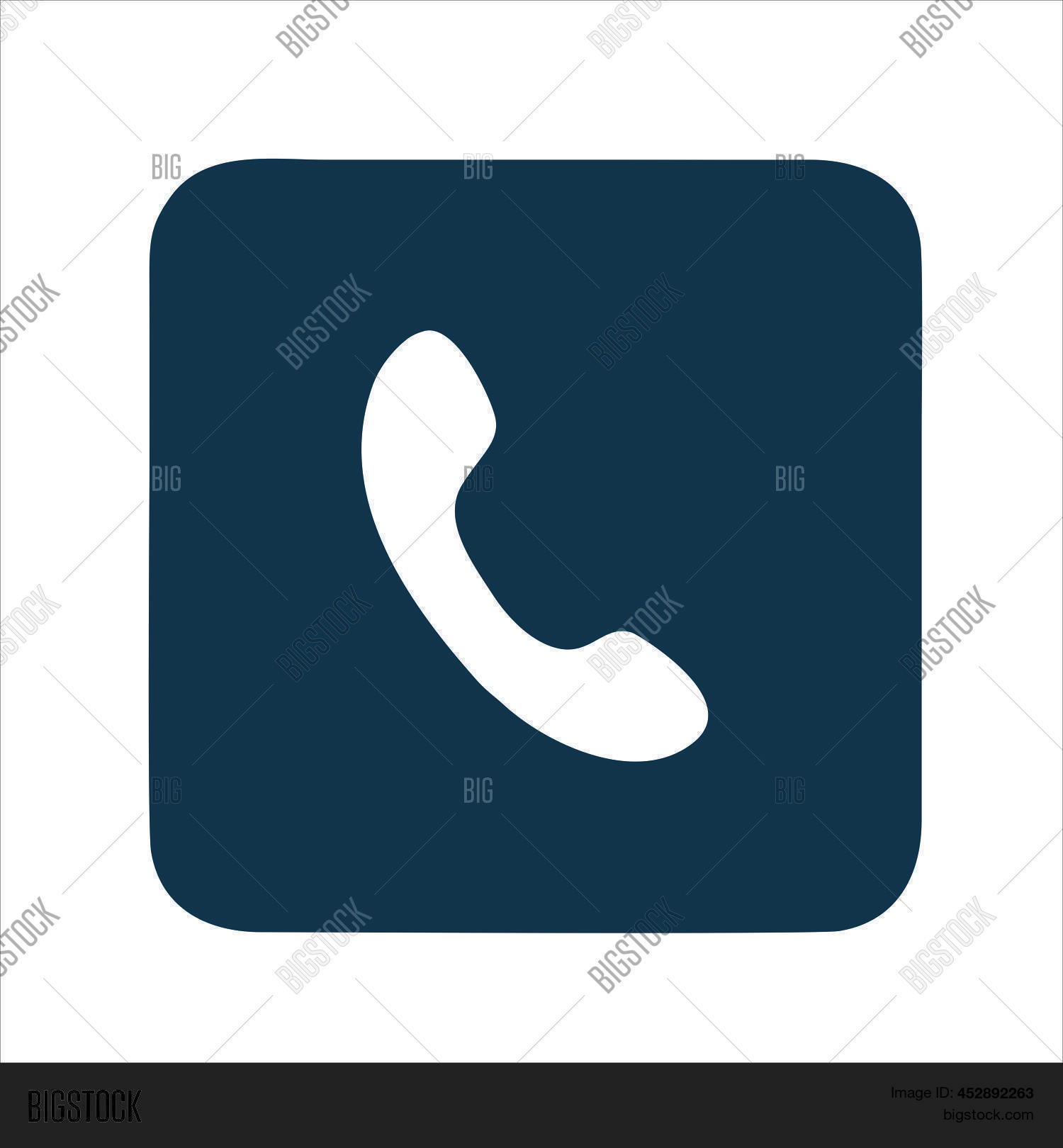 Phone Icon. Phone Vector & Photo (Free Trial) | Bigstock