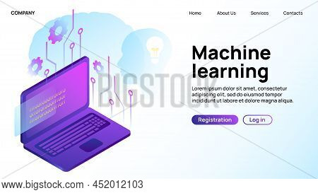 Machine Learning Web Vector & Photo (Free Trial) | Bigstock