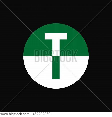 T Lettermark Vector Vector & Photo (Free Trial) | Bigstock