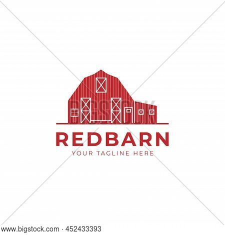 Red Barn Logo Vector & Photo (Free Trial) | Bigstock