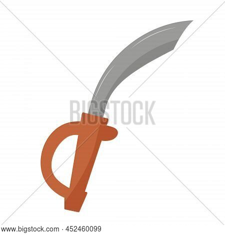Cartoon Saber. Pirate Vector & Photo (Free Trial) | Bigstock