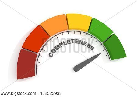 Completeness Measuring Image & Photo (Free Trial) | Bigstock