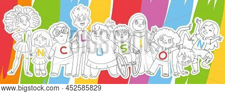 Children Inclusion. Vector & Photo (Free Trial) | Bigstock