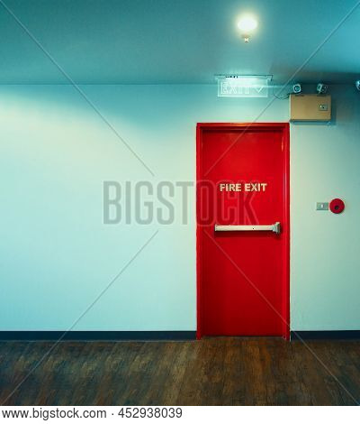 Fire Exit Door. Fire Image & Photo (Free Trial) | Bigstock
