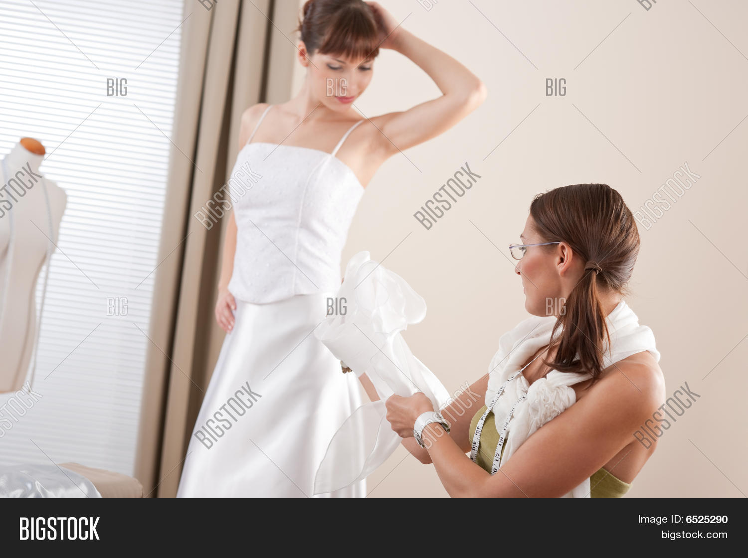Fashion Model Fitting Image & Photo (Free Trial) | Bigstock