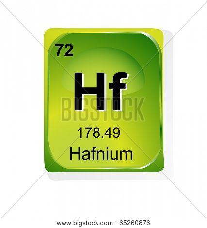 Hafnium Chemical Vector & Photo (Free Trial) | Bigstock
