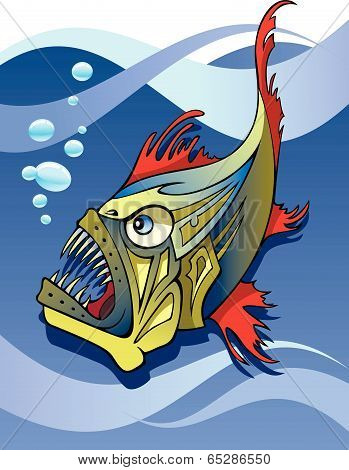 Deep-sea Fish Vector & Photo (Free Trial) | Bigstock